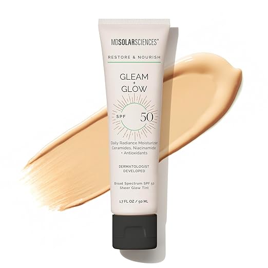 Buy MDSolarSciences Gleam & Glow SPF 50 - Sun Protection - Pharmalynk ...