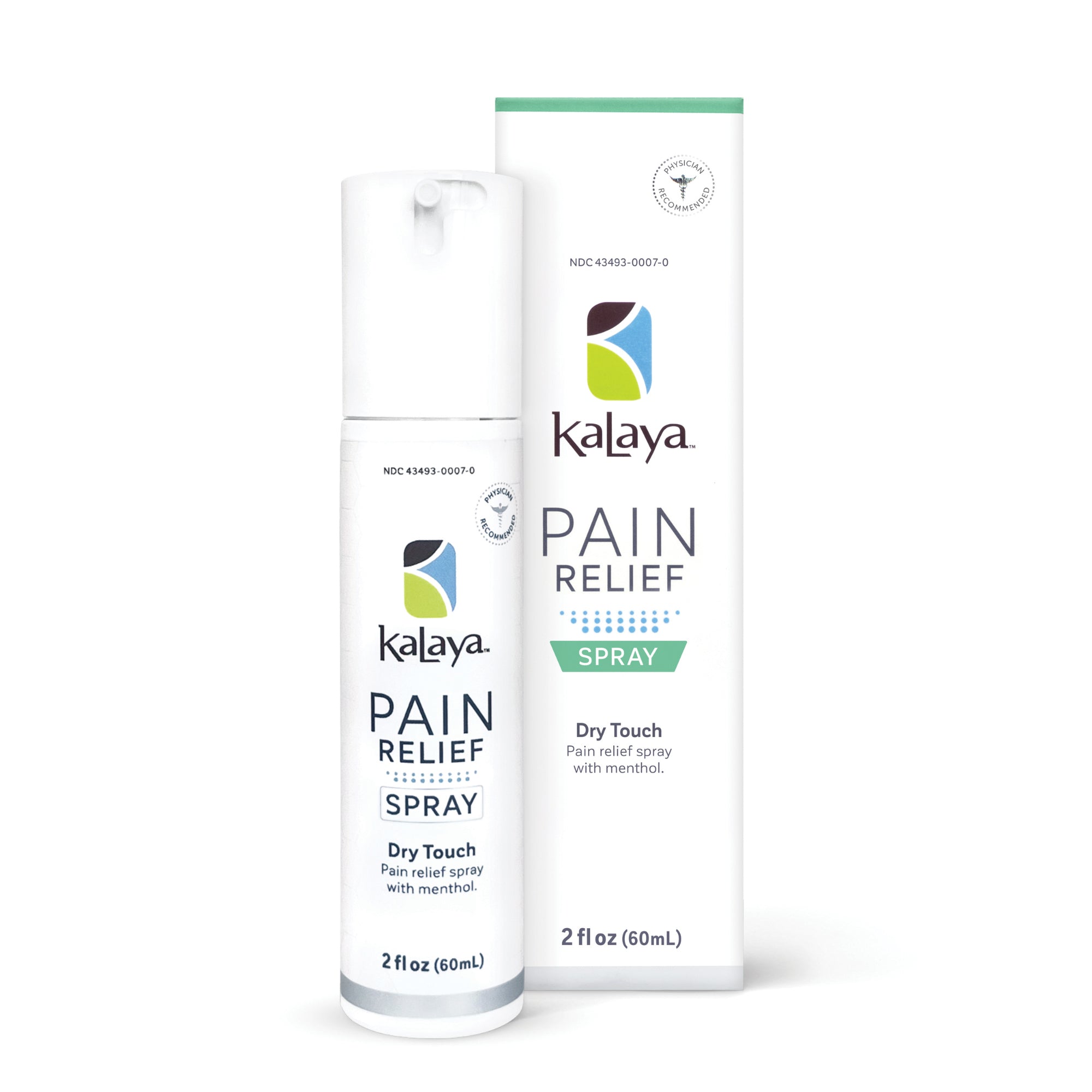 KaLaya Pain Relief Spray (2 fl oz) - Fast-Acting Muscle Relief ...