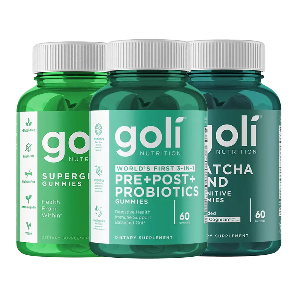 Goli "Go Green" Bundle - Pack of 3 Goli Gummies - Pharmalynk ...