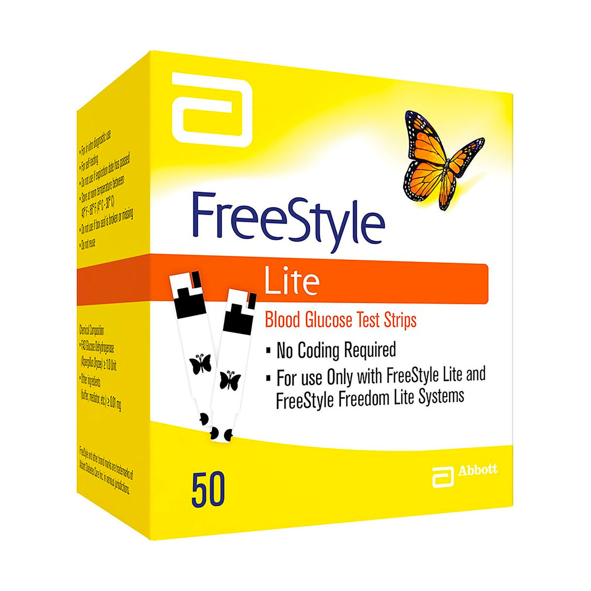 FreeStyle Lite Blood Glucose Test Strips 50 Count - Pharmalynk ...